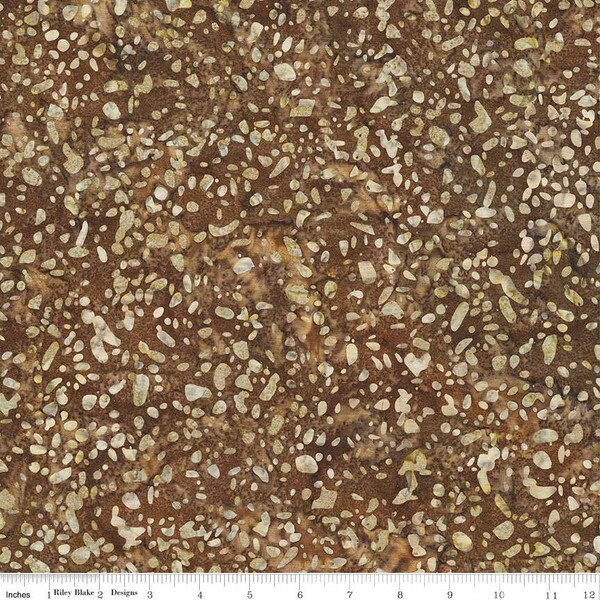 Expressions Batiks Elementals Terrazzo Burnt Sugar | Riley Blake Designs
